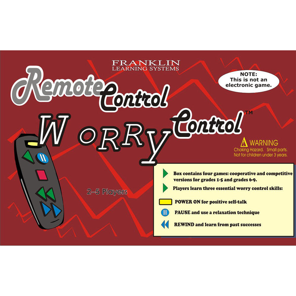 Remote Control Worry Control Game Childswork/Childsplay — Childs Work ...