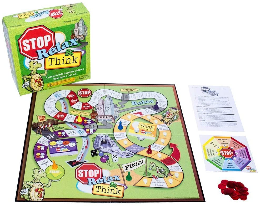 The Talking, Feeling, Doing & Stop, Relax, Think Game Bundle — Childs ...