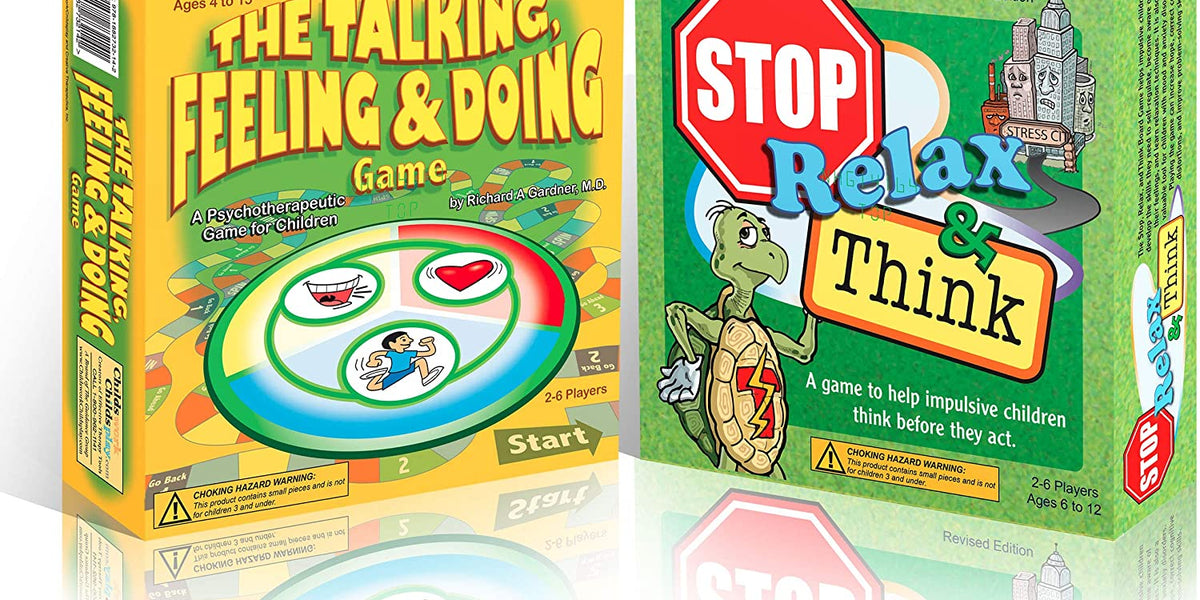 The Talking, Feeling, Doing & Stop, Relax, Think Game Bundle — Childs ...
