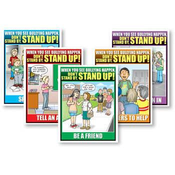 Stand Up Against Bullying Poster Set — Childs Work Childs Play